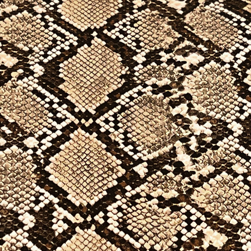 Faux Snake Print - Brown/Cream | Simply Classic