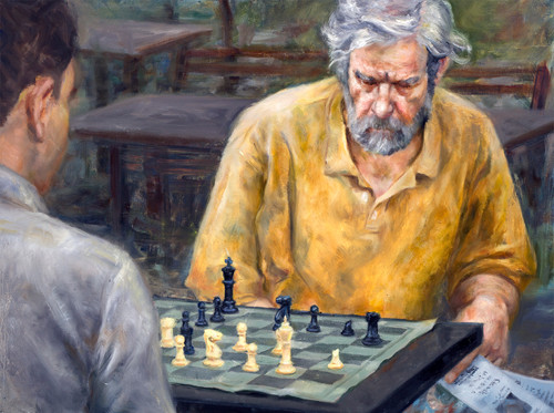 Chess Match | Art by Jason Cheesem