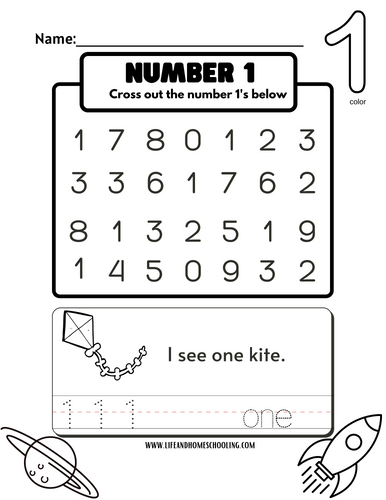 All About Numbers 1-15 | lifeandhomeschooling
