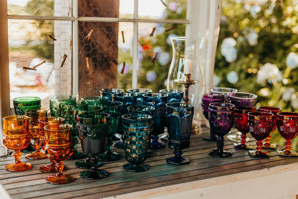 Glasses & More | The Vintage Dish Girl Rentals