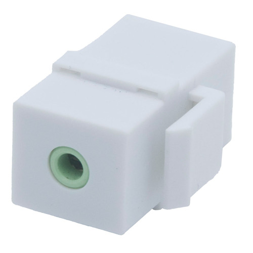 3.5mm Stereo Audio Female To Female Keystone Connector | diyTechDirect
