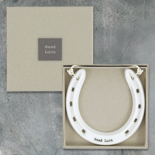 Porcelain horseshoe-Good Luck | Penelope Primrose