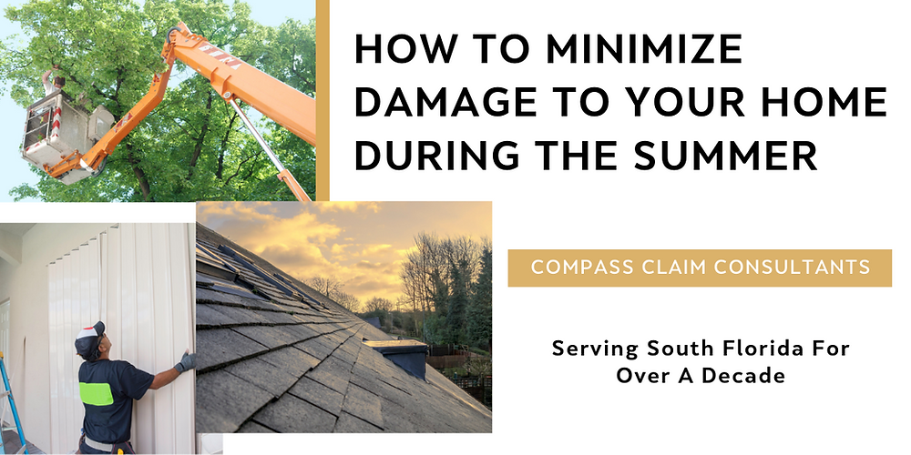 How to Minimize Damage To Your Home During the Summer