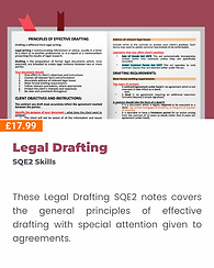 SQE Notes for Revision | Brigitte's Notes