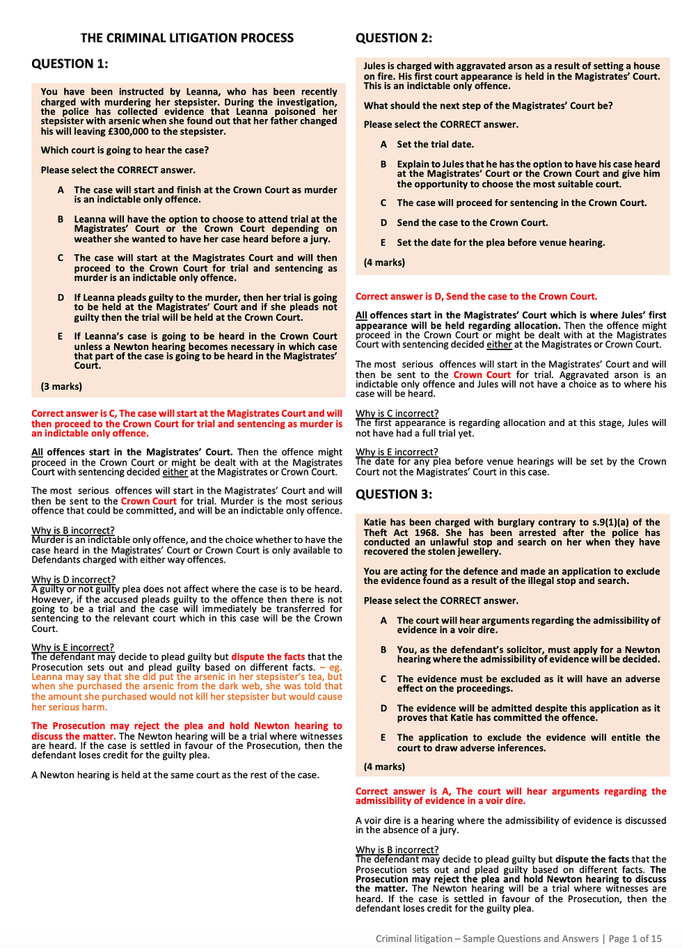 LPC Notes | Brigitte's Notes