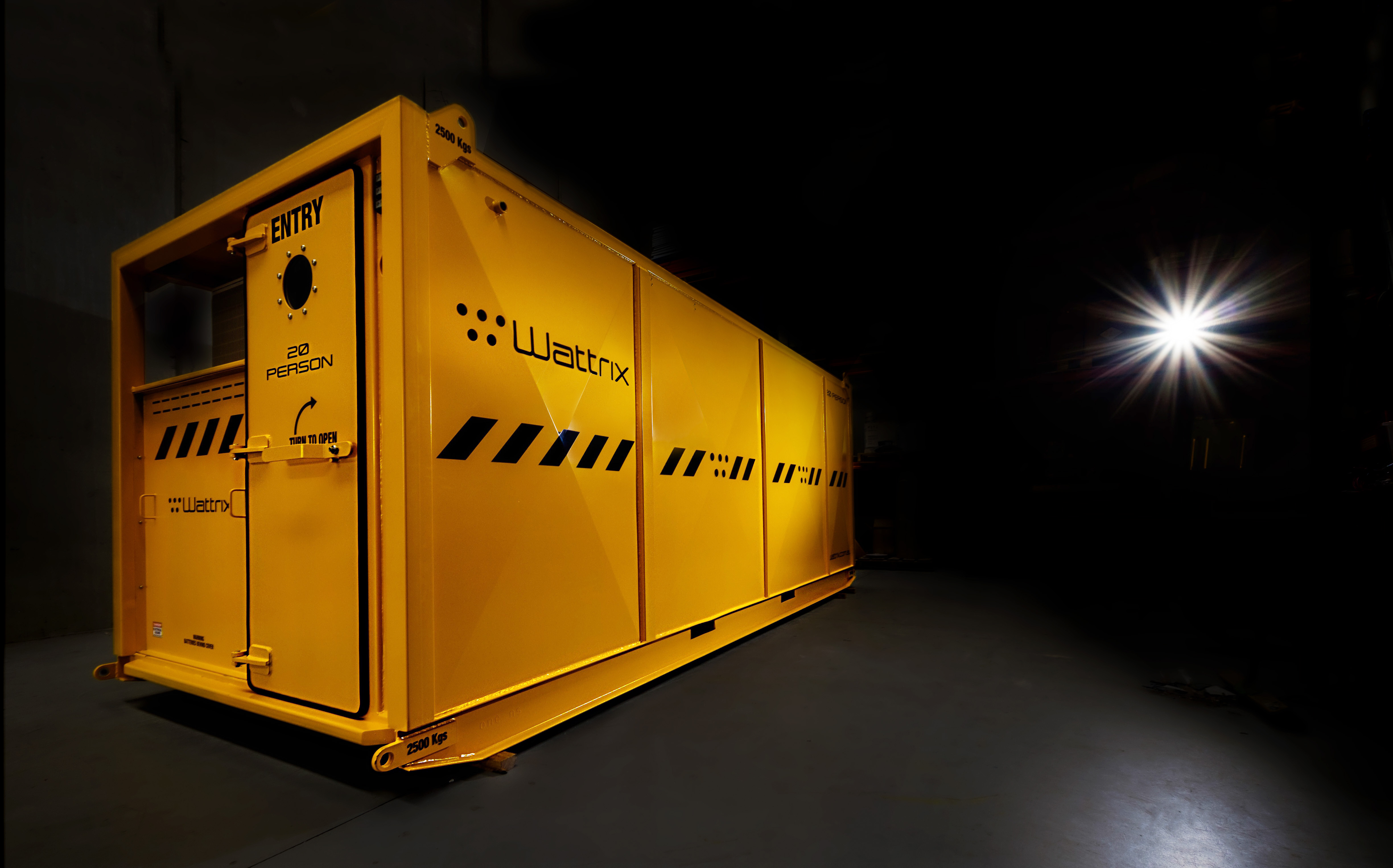 Mine Refuge Chambers | Australia | Wattrix | WTX Mining