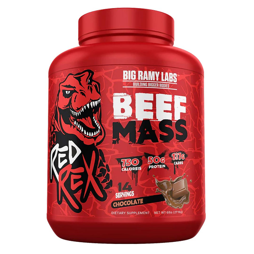 Big Ramy Labs Red Rex Beef Mass Protein 6 LBS | SPORTY DAYShttps ...