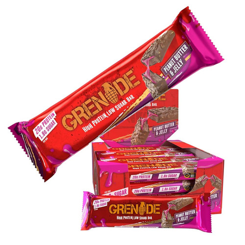 Grenade Protein Bar 12 Pieces Box | SPORTY DAYShttps://static.wixstatic ...