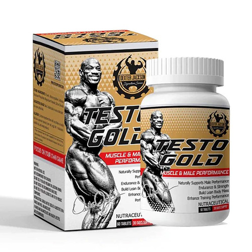 Dexter Jackson Testo Gold Testosterone 60 Tablets | SPORTY DAYShttps ...
