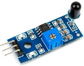 3PIN IR Infrared Flame Detection Sensor Module | Electronic Project