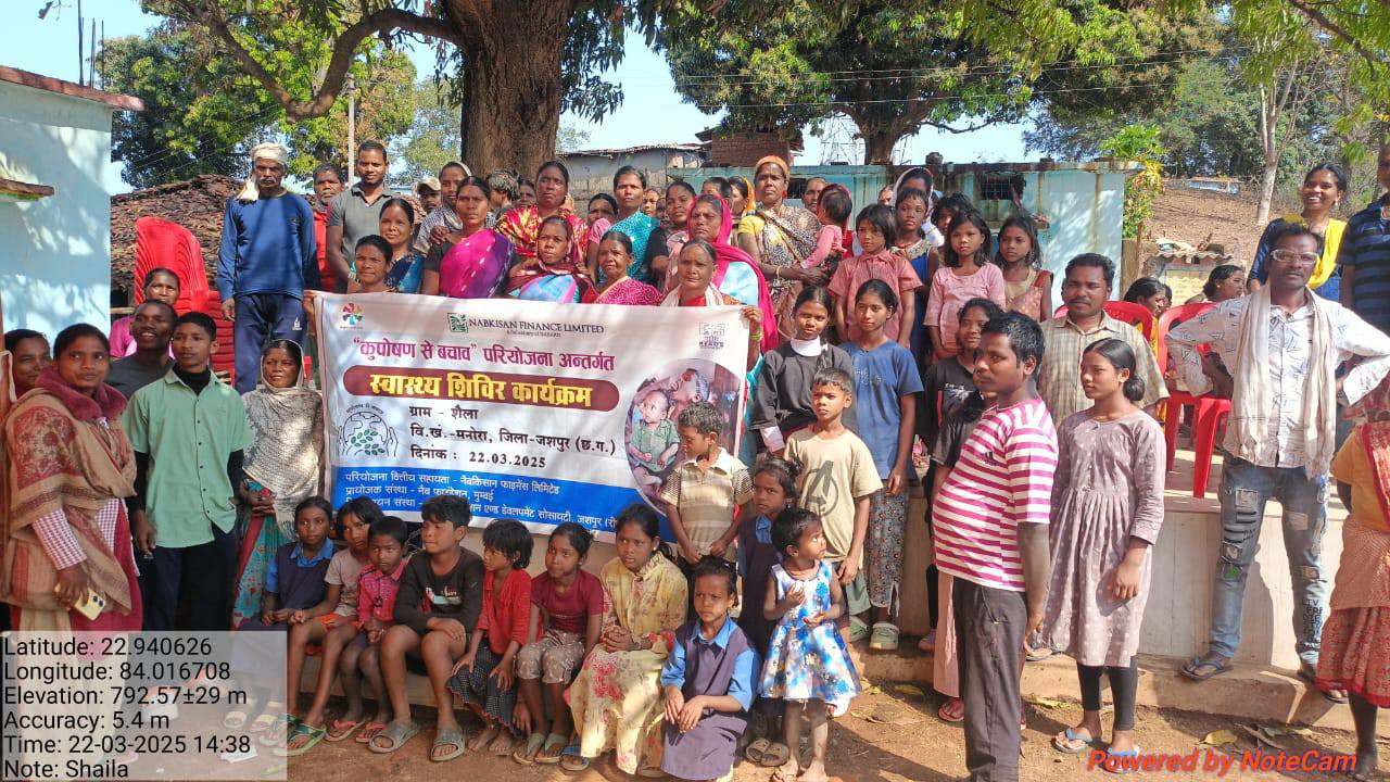 Health Camp Organized Under Malnutrition Prevention Project at Village ...
