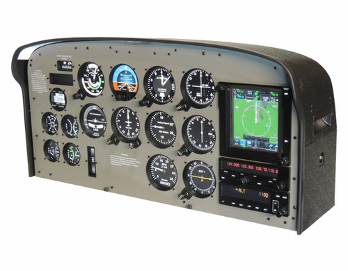 FSW Convertible Instrument Panel - Analog with Garmin-style GTN 750 ...