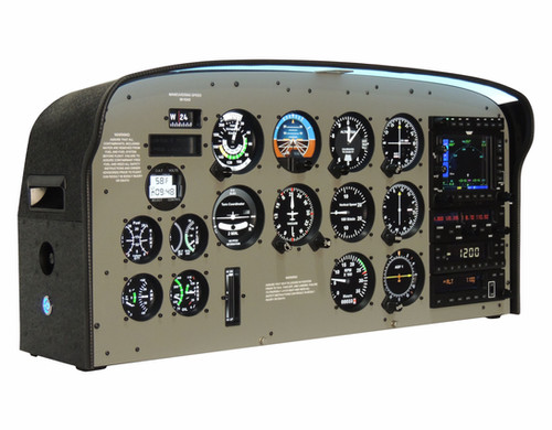 FSW Convertible Instrument Panel - Analog with Garmin-style GNS 530 ...