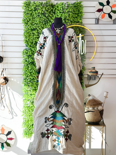 Traditional Gonder Fetil | ፈትል Dress | Didi Design & Altera