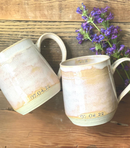Two Custom Mugs (Preorder) 4-6 Weeks | Beth Fulton Pottery