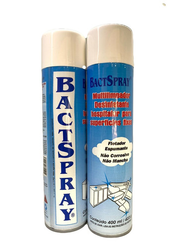 Spray Bactericida - Bactspray 400ml | Centro Oeste Medical