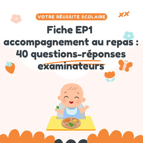 Accompagnement au REPAS : 40 Questions-Réponses oral CAP AEPE EP1 - EP3 | V. Réussite Scolaire