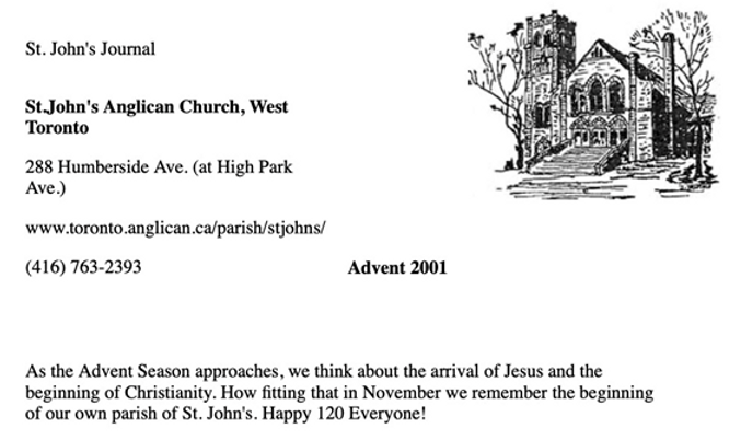 The History of the History of St. John’s