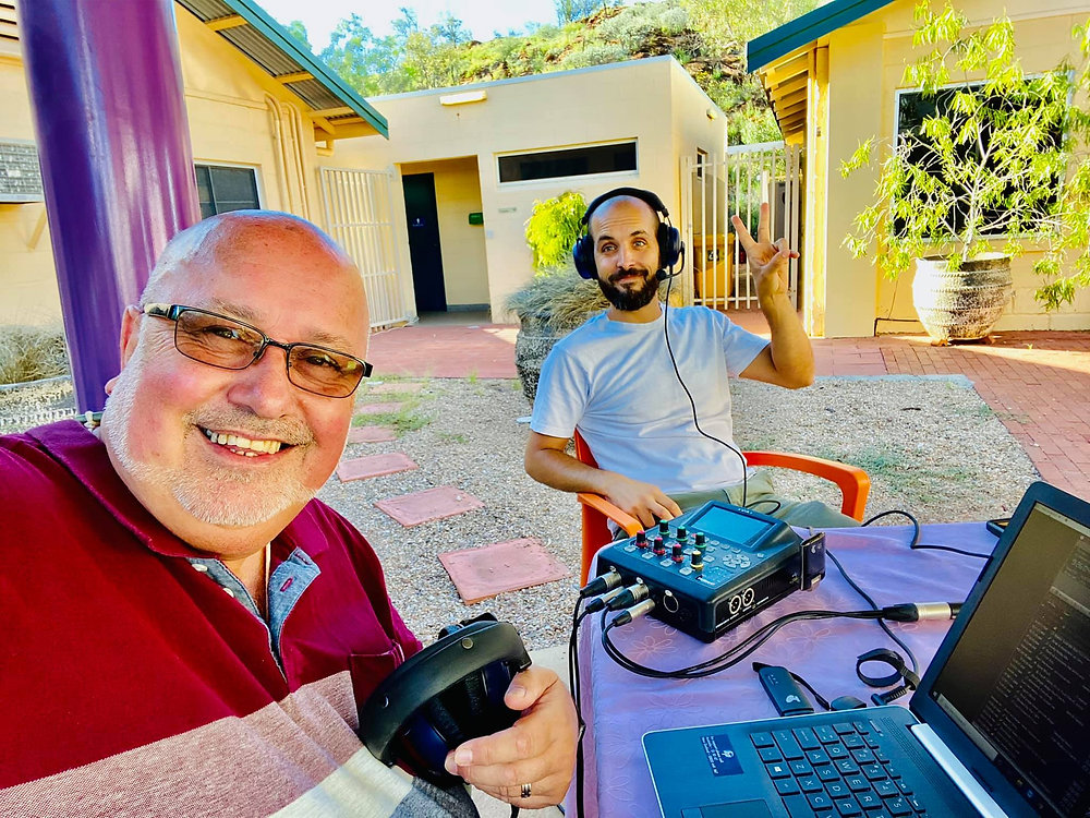 3KND Broadcasts from Yaye's Cafe in Alice Springs