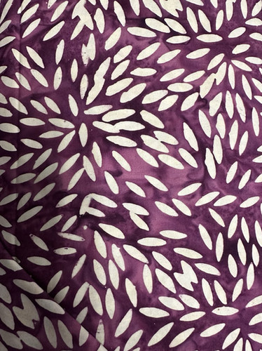 Island Batik - Purple Flower | On The Bias Designs