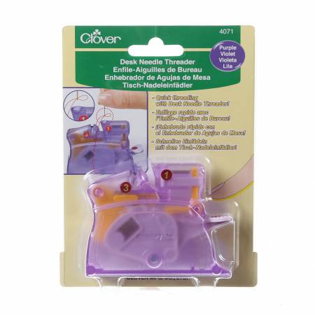 Brilliant Pastel Desktop Needle Threader Purple | On The Bias Designs