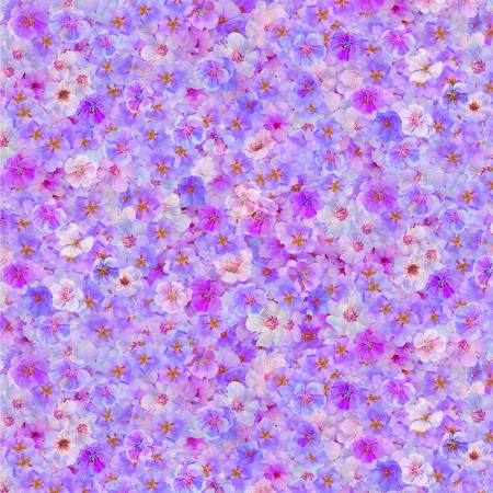 Flourish - Pink Packed Cherry Blossom | On The Bias Designs