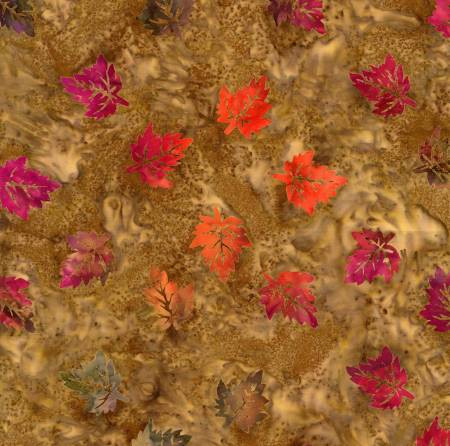 Timeless Treasures - Island Batik - Maple Fall Leaves B2698-MAPLE | On ...