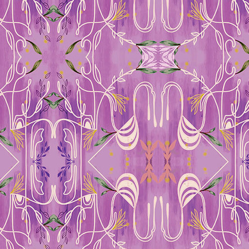 Benartex - True Colors - Modern Lace Amethyst | On The Bias Designs