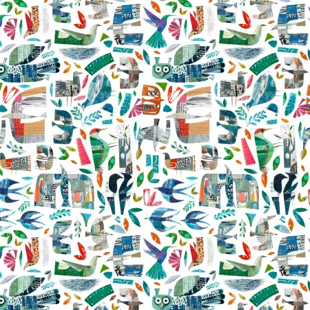 Free Spirit - Flying South - Wild Birds - PWCY002-BRIGHT | On The Bias ...