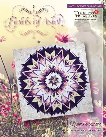 Quiltworx - Fields of Aster Quilt Pattern | On The Bias Designs