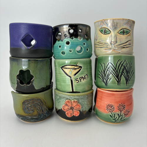 Sponge rests- assorted | Pottery by Lisa