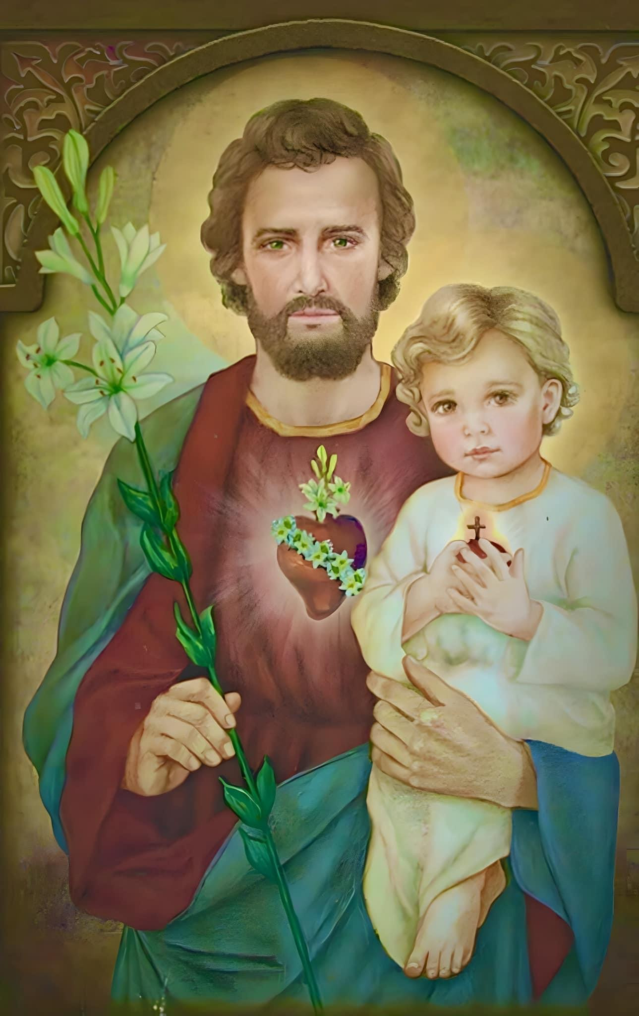 MOST CHASTE HEART OF SAINT JOSEPH | Threehearts