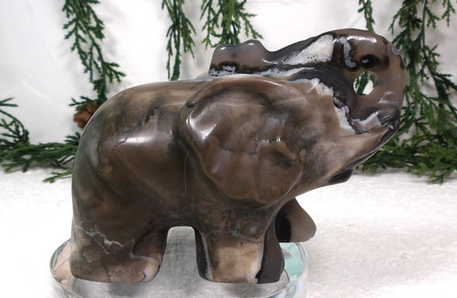 Volcano Agate Elephant | C & S LLC
