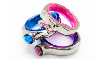 Shear Swivel Rings with Interchangeable Charms | Edgemaster Int'l