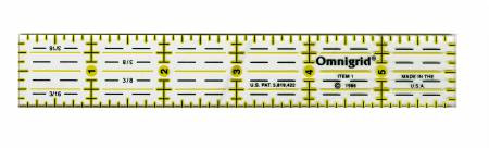 Omnigrid 1" x 6" Ruler | Annie's Quilt Shop