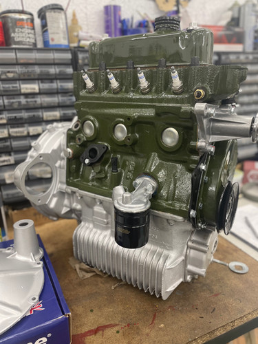 Classic Mini 998 Pre-A Plus Sports Engine - Balanced, 266 Cam,Flat Tops ...