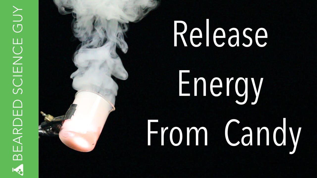 How to Release Energy from Candy - Science Experiment