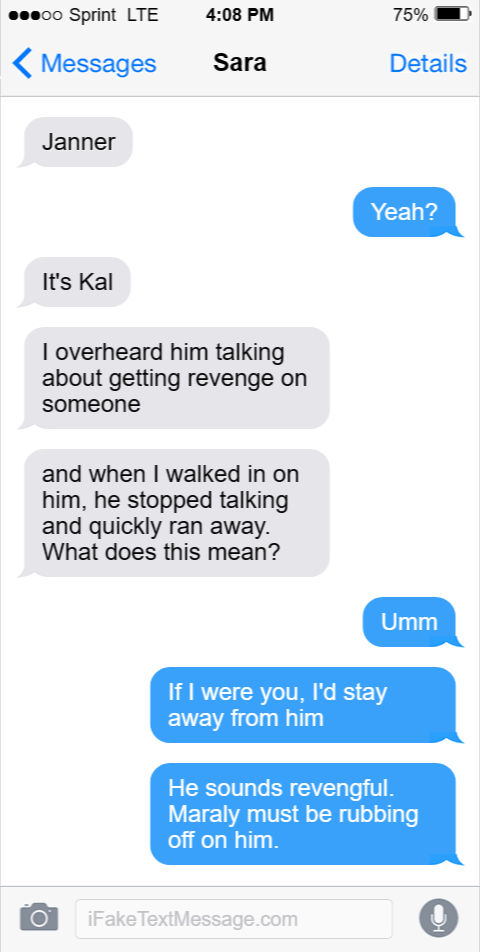 A texting meme pt. 1 | The Thwap House