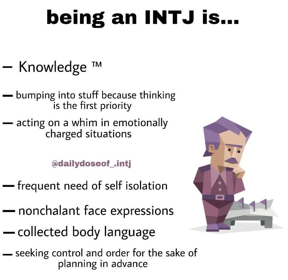 Why not? A bunch of INTJ memes, inspired by Artham’s post (which I’ve ...