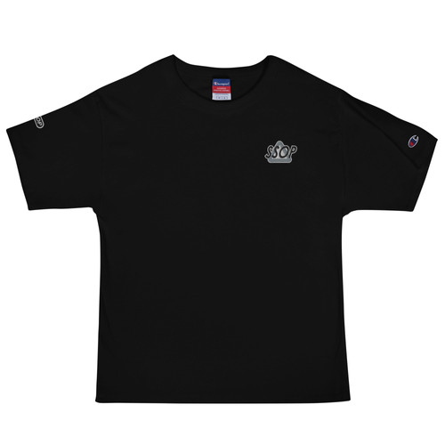 Embroidered Logo - Men's Champion T-Shirt | Shortstop On Pool
