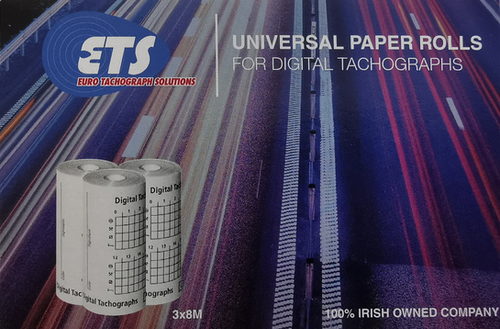 Digital Tachograph Paper Rolls (51-100BOXES) | ETS