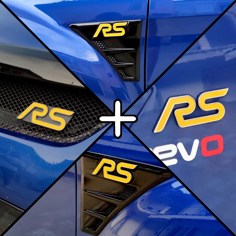 FOCUS RS MK2 - "RS" LOGOS 4PCS | ST1CKERSGT