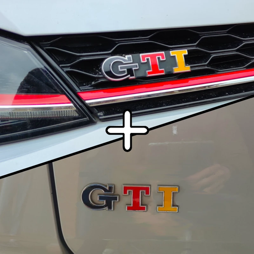 VOLKSWAGEN GOLF MK7.5 - SET "GTI" BADGES | ST1CKERSGT