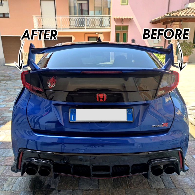 HONDA CIVIC FK2 - REAR TAILIGHTS TINT | ST1CKERSGT
