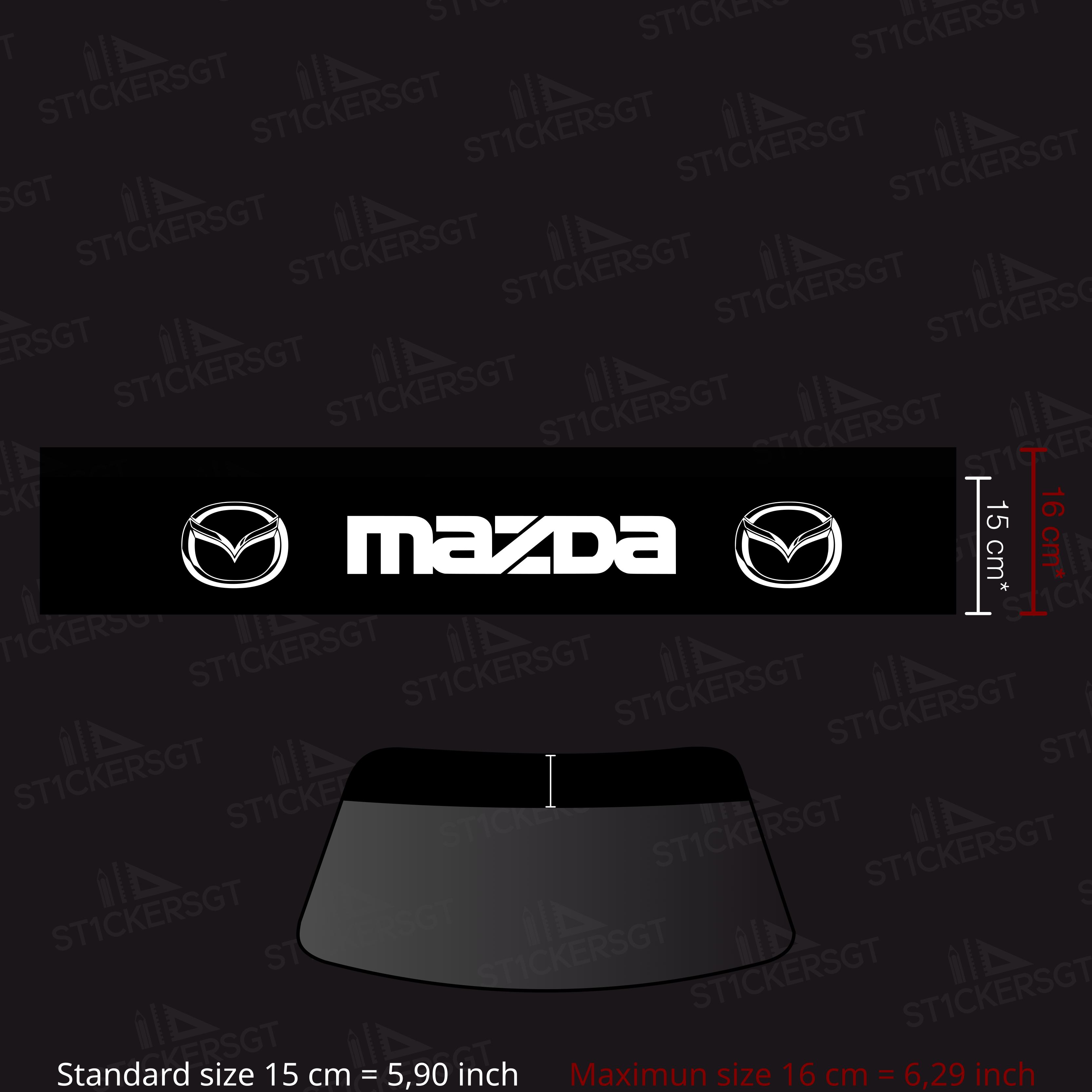 SUNSTRIP "MAZDA" - MX5 (NB) | ST1CKERSGT