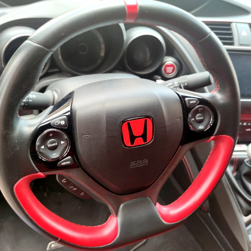 HONDA CIVIC FK2 - ADESIVO LOGO "H" VOLANTE | ST1CKERSGT