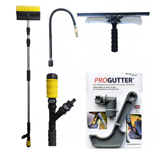 Telescopic Window ,Gutter & Fascia Cleaning Brush,The Ultimate Home ...