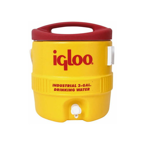Igloo 3 Gallon Industrial Yellow Water Cooler | Calpacsupply