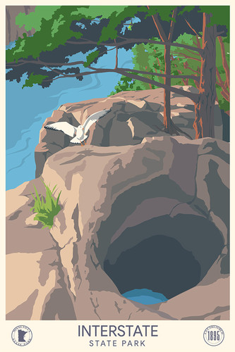 Interstate State Park MN | stevethomasart