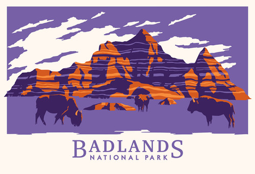 Badlands National Park | stevethomasart